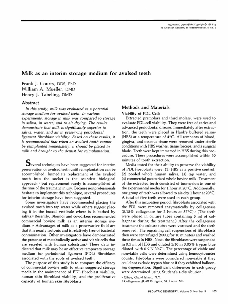 Courts 05 03 | PDF | Human Tooth | Medical Specialties