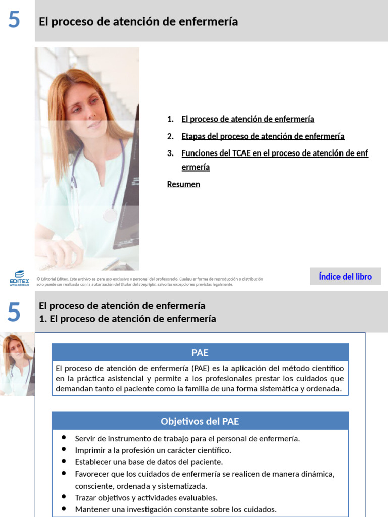 Unidad 05 OADS | PDF | Enfermería | Ciencias de la Salud