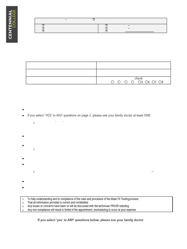 N95 Mask Fit Testing Guidelines | PDF | Chronic Obstructive Pulmonary ...