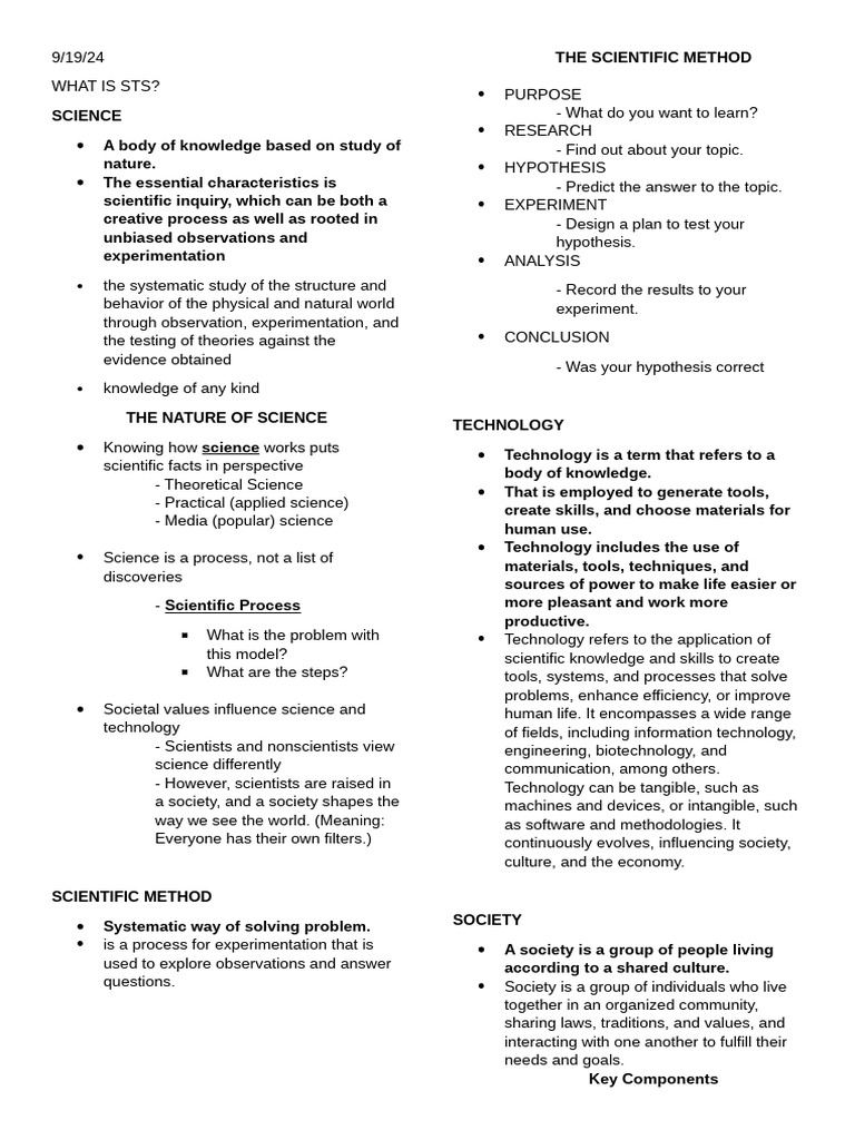 Understanding Science and Society | PDF | Science | Scientific Method