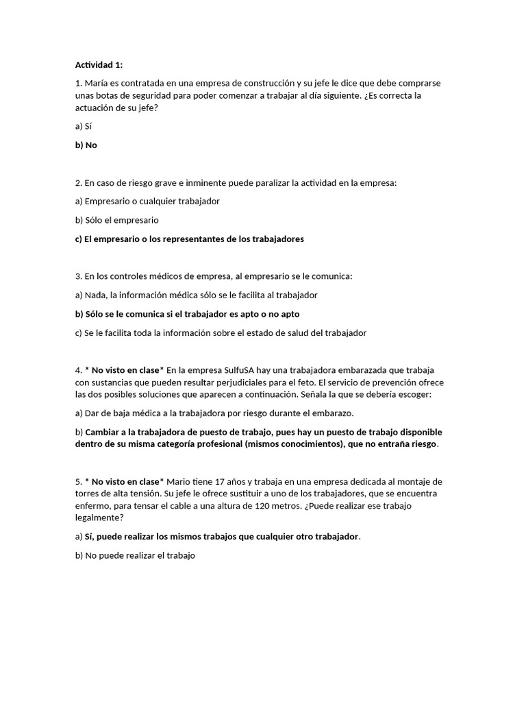 EJERCICIOS REPASO TEMA 2 | PDF | Riesgo | Business