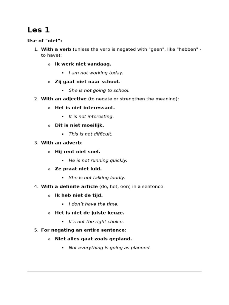 Les 1 | PDF