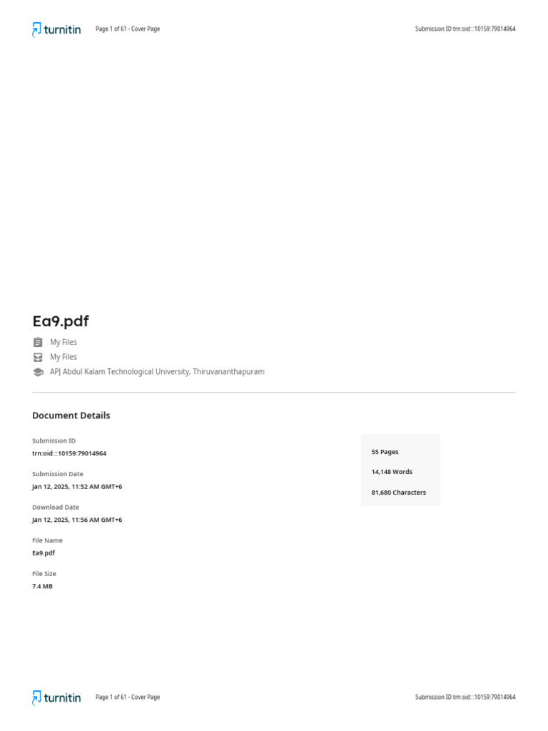 Plag Report | PDF | Citation | Information Science