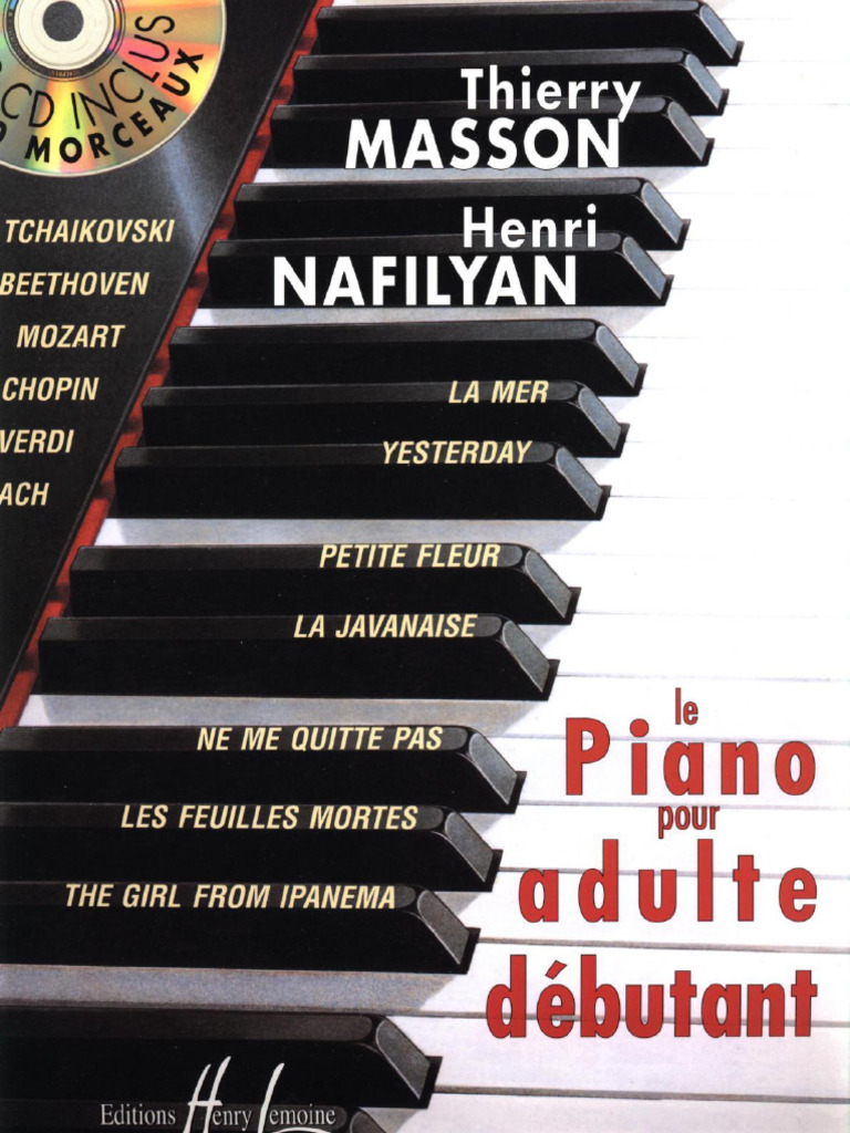 Méthode de Piano pour Adultes Débutants | PDF