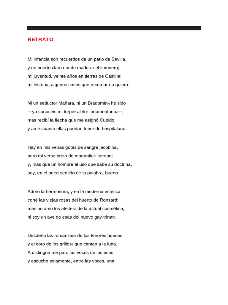 RETRATO | PDF