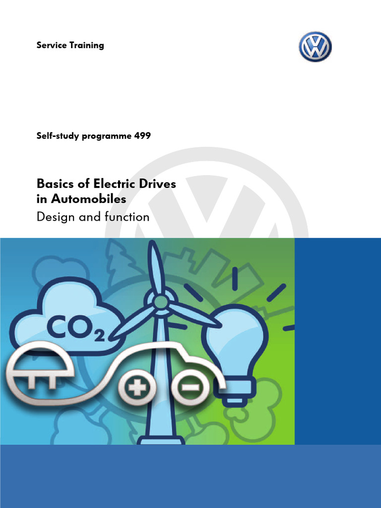 Basics of Electric Drives in Automobiles - Self-Study Programme 499 | PDF | Engines | Electric ...