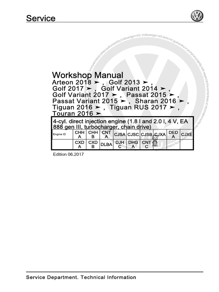D4B802E46CA-4-Cyl Direct Injection Engine (1 8 l and 2 0 l 4 v EA 888 ...
