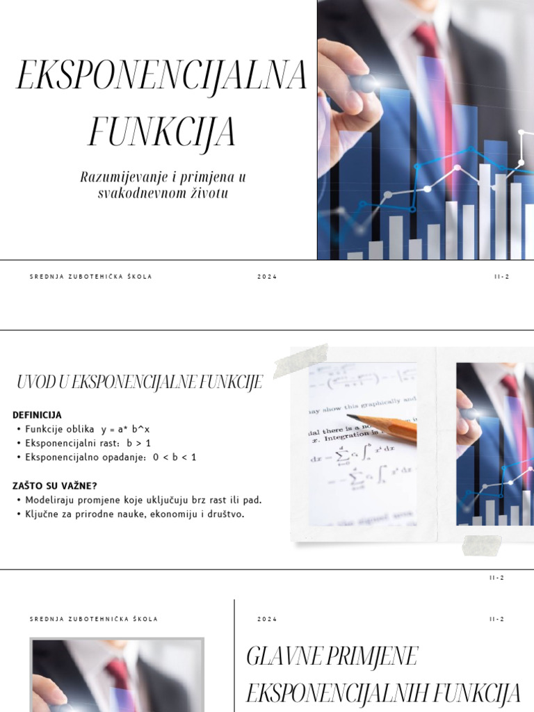 Primjena Eksponencijalne Funkcije | PDF