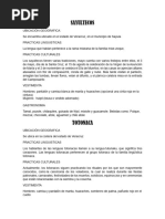 Oluteco: Lengua y Tradiciones Indígenas | PDF