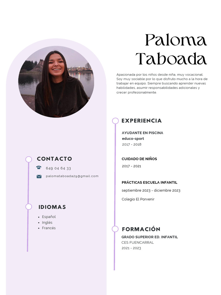 Paloma Taboada (CV) | PDF