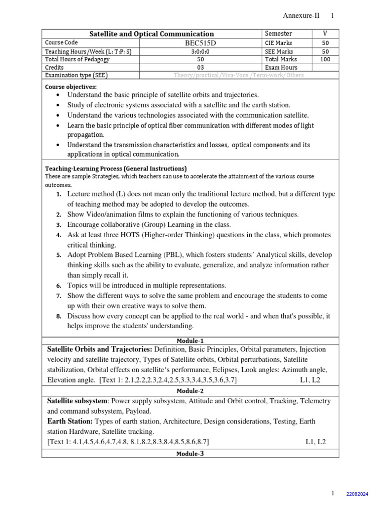 SOC Syllabus (1) | PDF | Dispersion (Optics) | Optics
