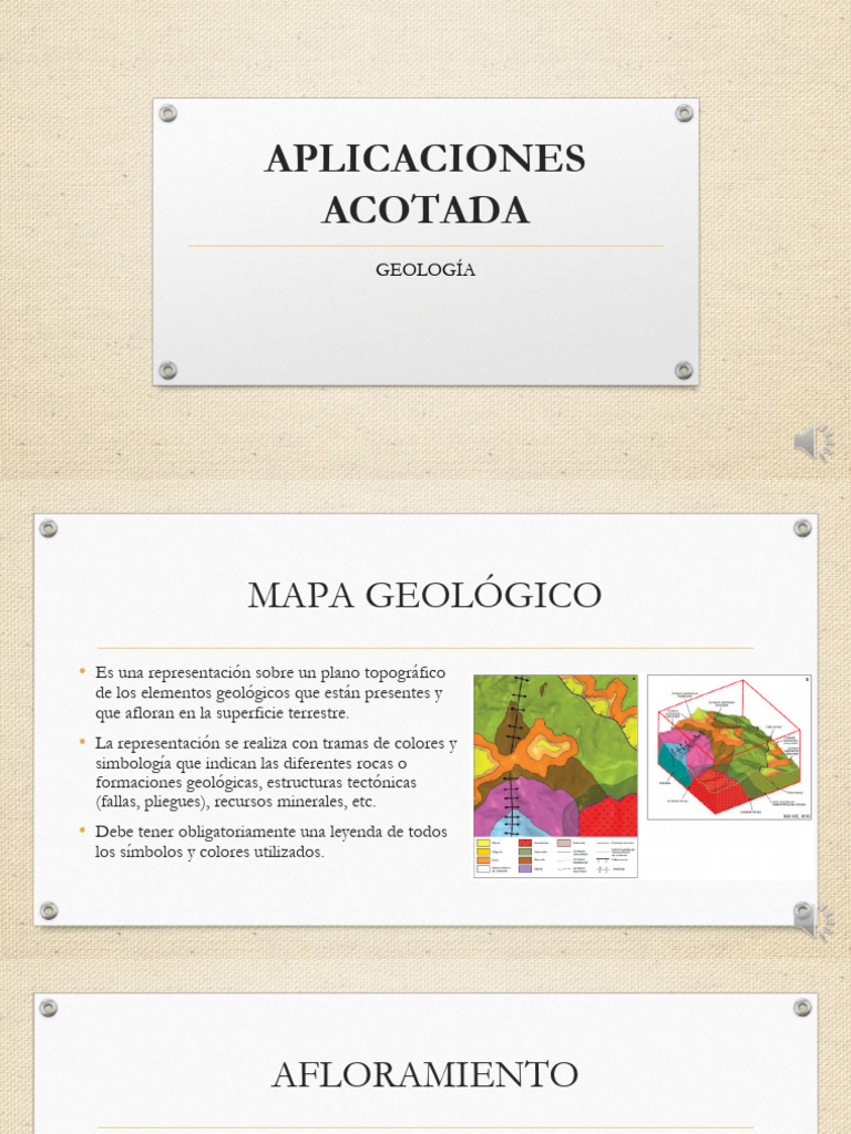 Tema 02 Aplicaciones de Acotada-Geologia | PDF