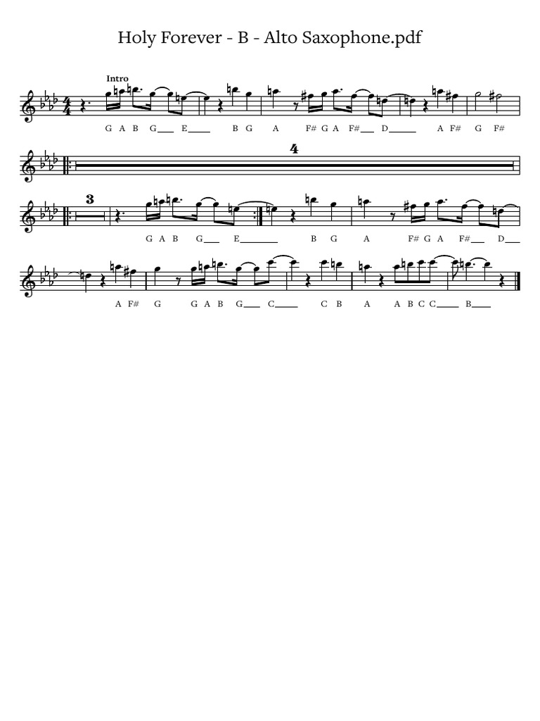 Holy Forever | PDF
