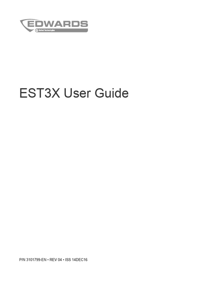 3101799-EN R04 EST3X User Guide | PDF | Legal Liability | Emergency ...