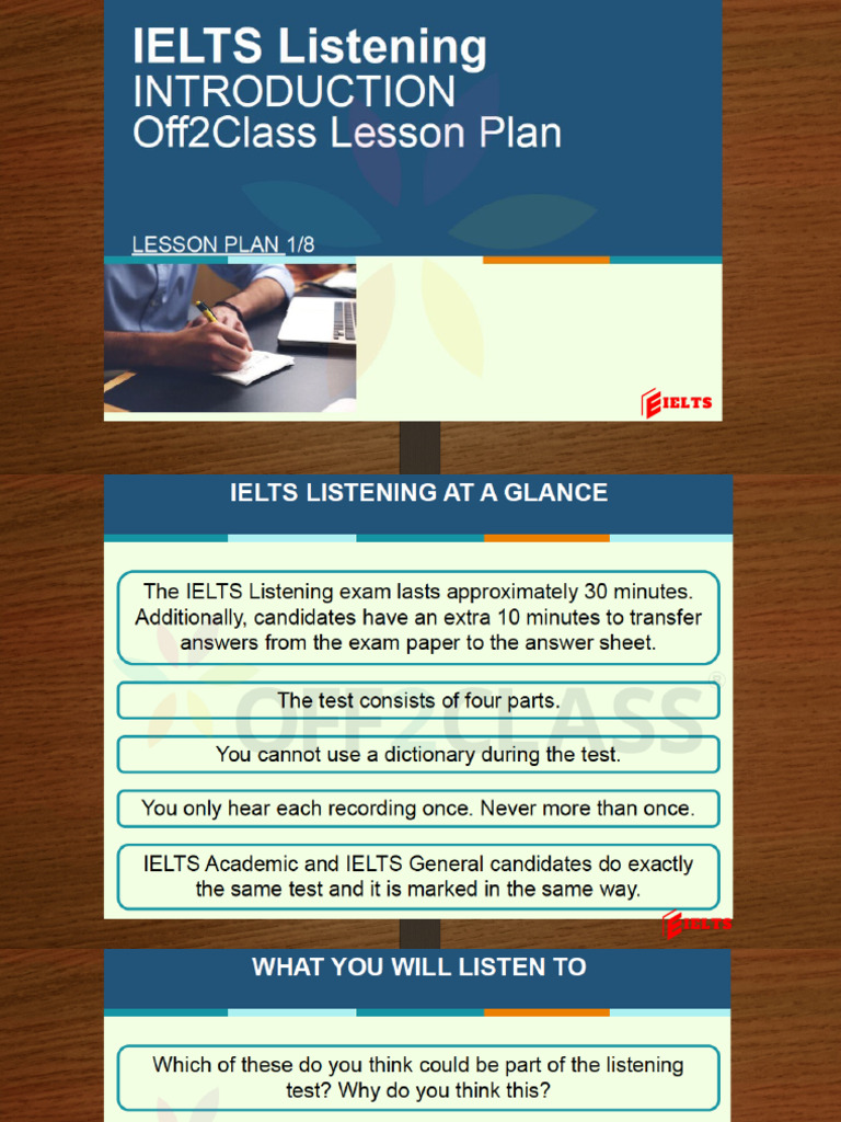 Ielts-Introduction-To-Ielts-Listening 1 | PDF