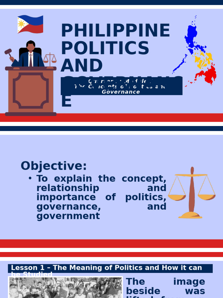 Philippine Politics and Governance | PDF | Governance | Consensus ...