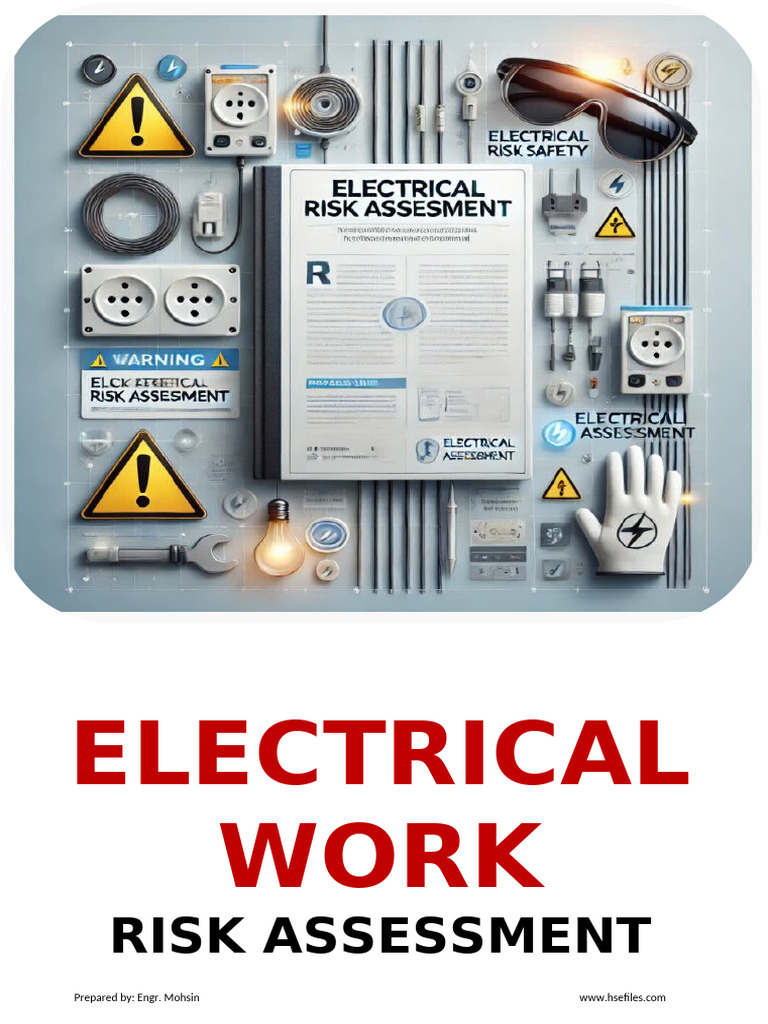 Electrical Work Risk Assessment | PDF | Personal Protective Equipment ...