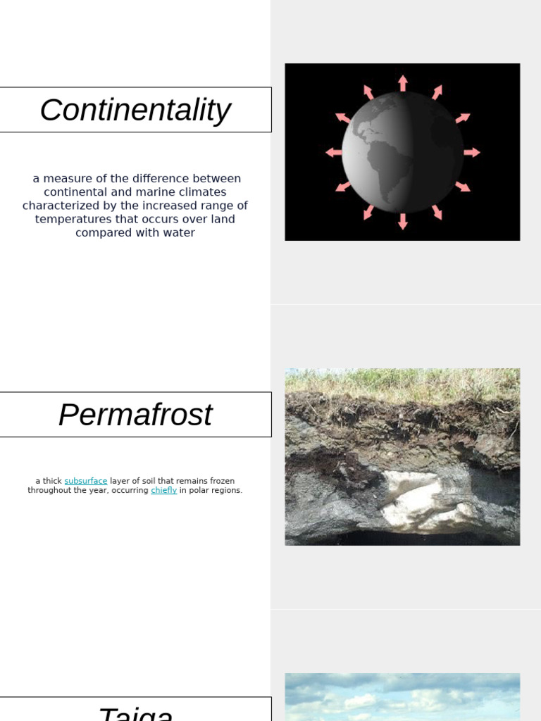 Russian Geography and Terms Guide | PDF