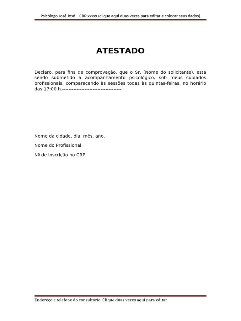 Modelo - Declaracao Modelo 02 | PDF