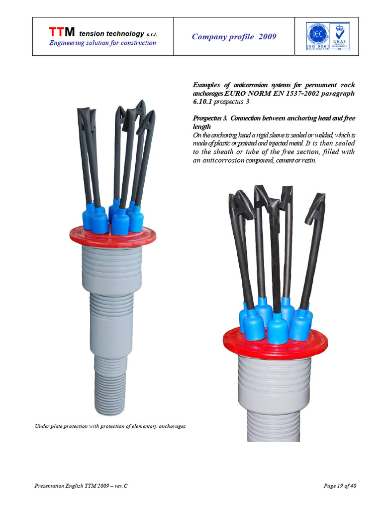 Prezentare Ancoraje in Teren | PDF | Building Materials | Building Engineering