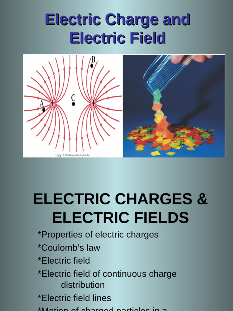 Electric Charge and Electric Field | PDF | Electric Charge | Force