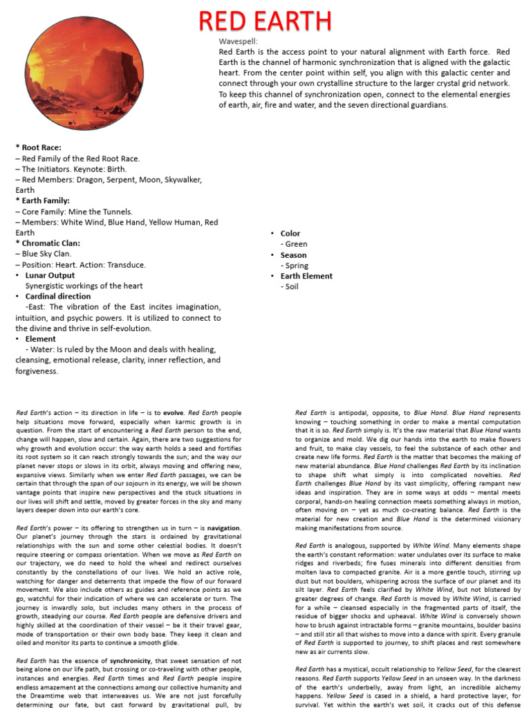 Red Earth: Pathways to Evolution | PDF | Earth | Moon