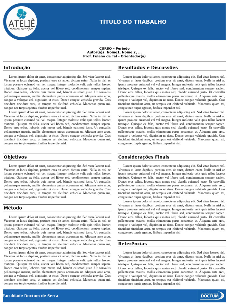 ATL - MODELO BANNER | PDF