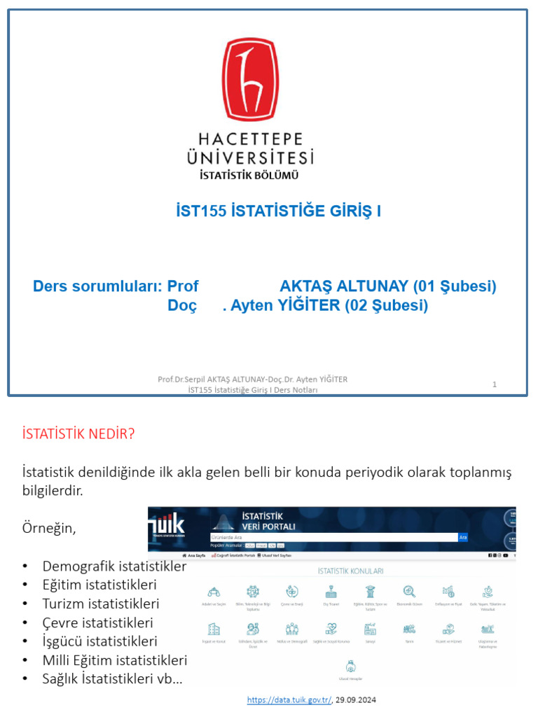 Ders 2-Temel Tanım Ve Kavramlar (2024-2025) - H | PDF