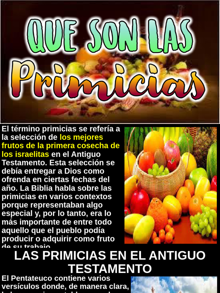 Que SON LAS Primicias[2896] | PDF | Cristo (título) | La resurrección ...