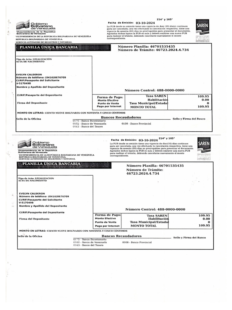 Documentos Personales | PDF