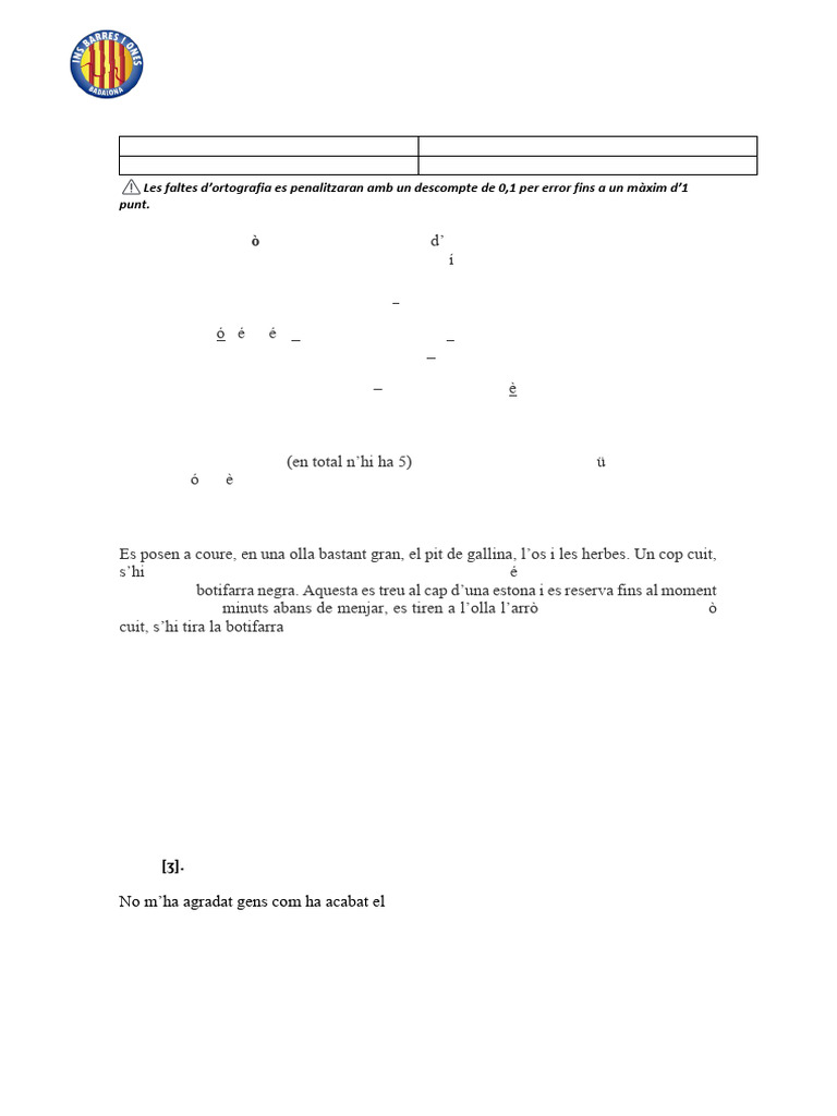 Examen U.3 Fonetica | PDF