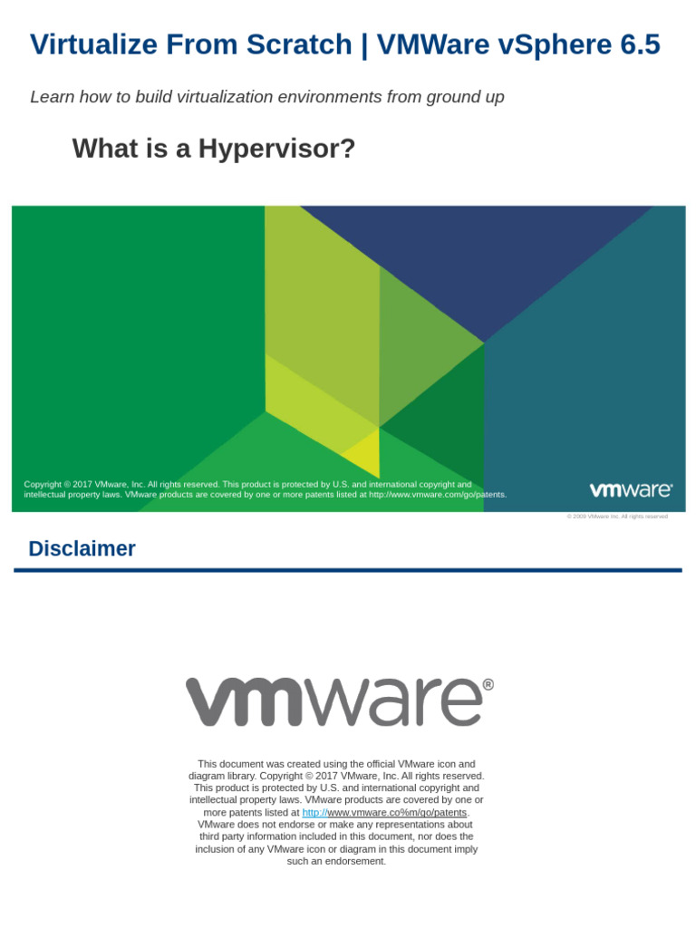 002 Hypervisor | PDF | V Mware | Virtualization
