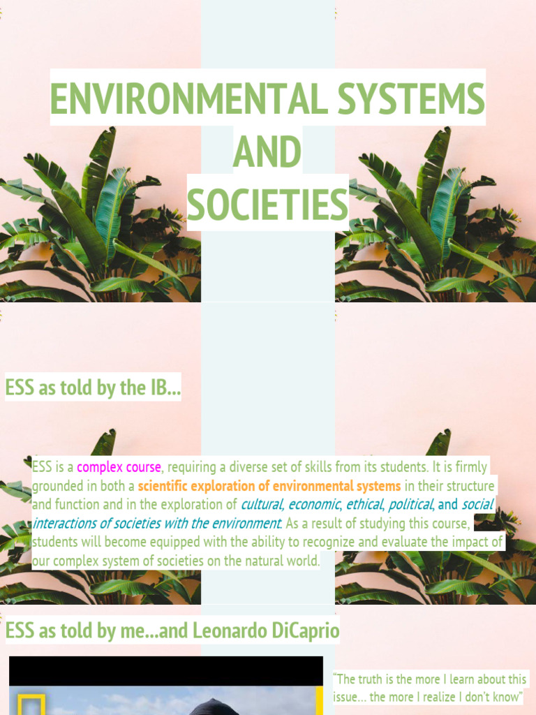 1 - Foundations in ESS - MODIFIED | PDF | General Circulation Model ...