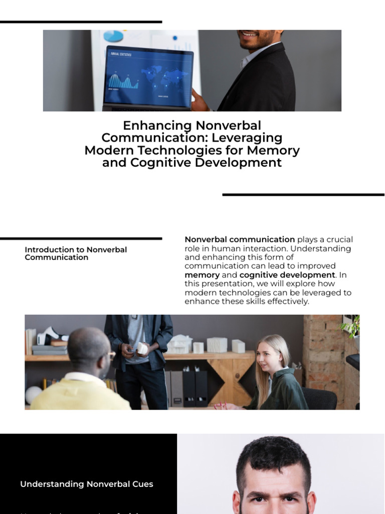 Slidesgo Enhancing Nonverbal Communication Leveraging Modern Technologies for Memory and ...