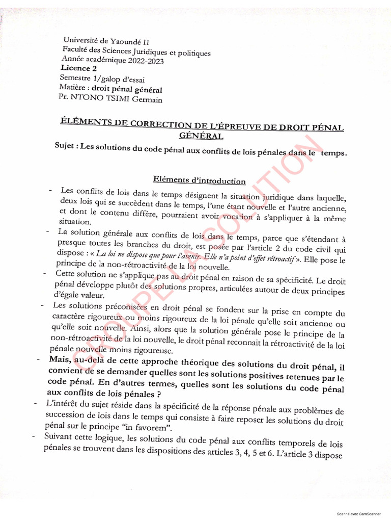 Galop D'essai DPG 2022-2023 | PDF