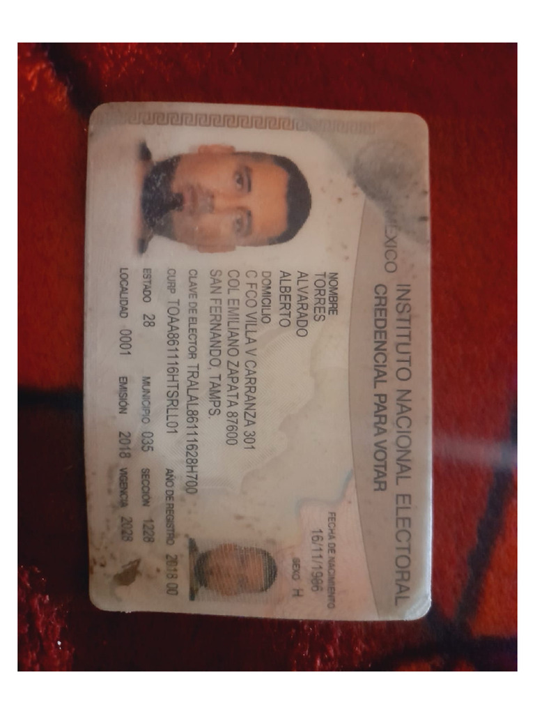 Credencial Votar | PDF