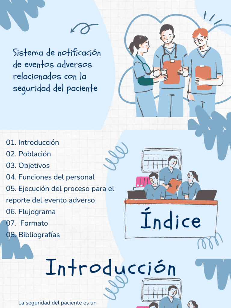 Sistema de Notificación de Eventos Adversos_compressed (1) | PDF | Seguridad del paciente | Medicina
