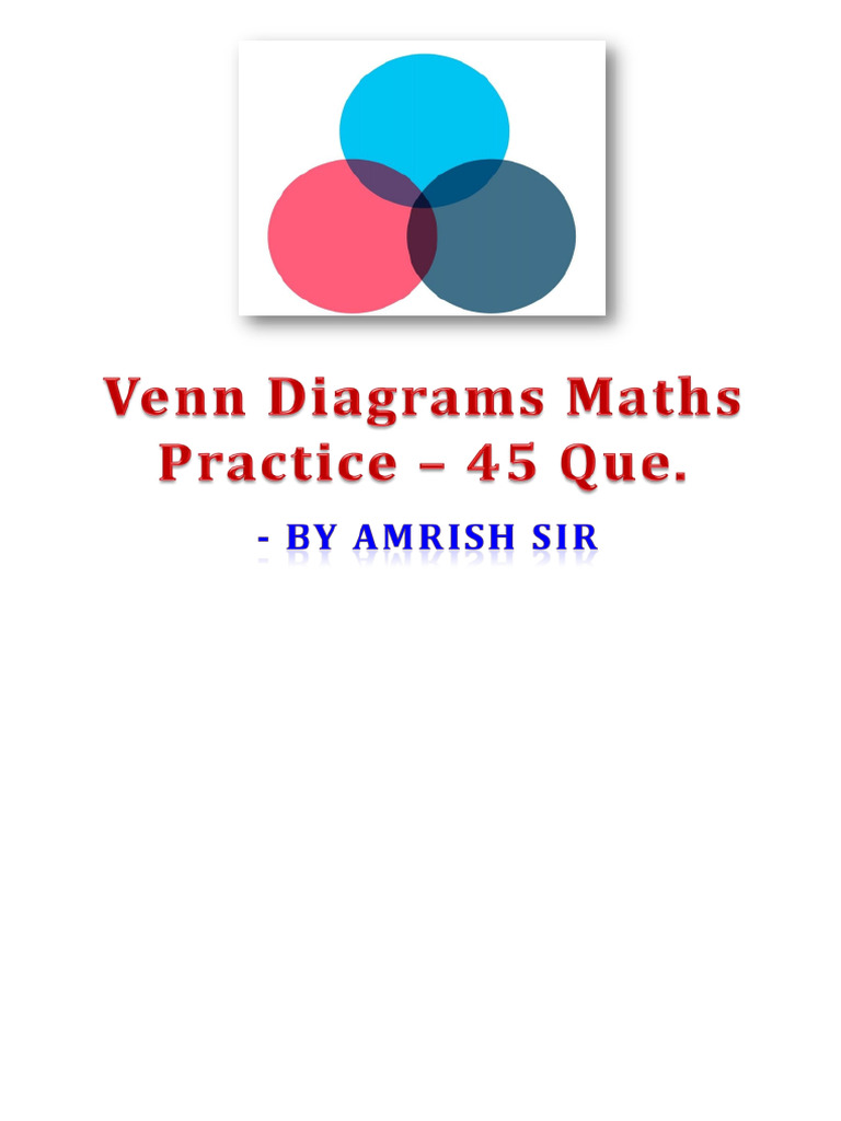 Ven Math Practice 45q | PDF