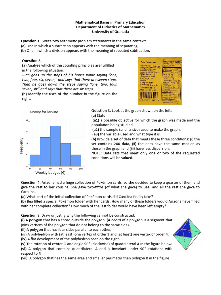 Exam 2 | PDF | Vertex (Geometry) | Polygon