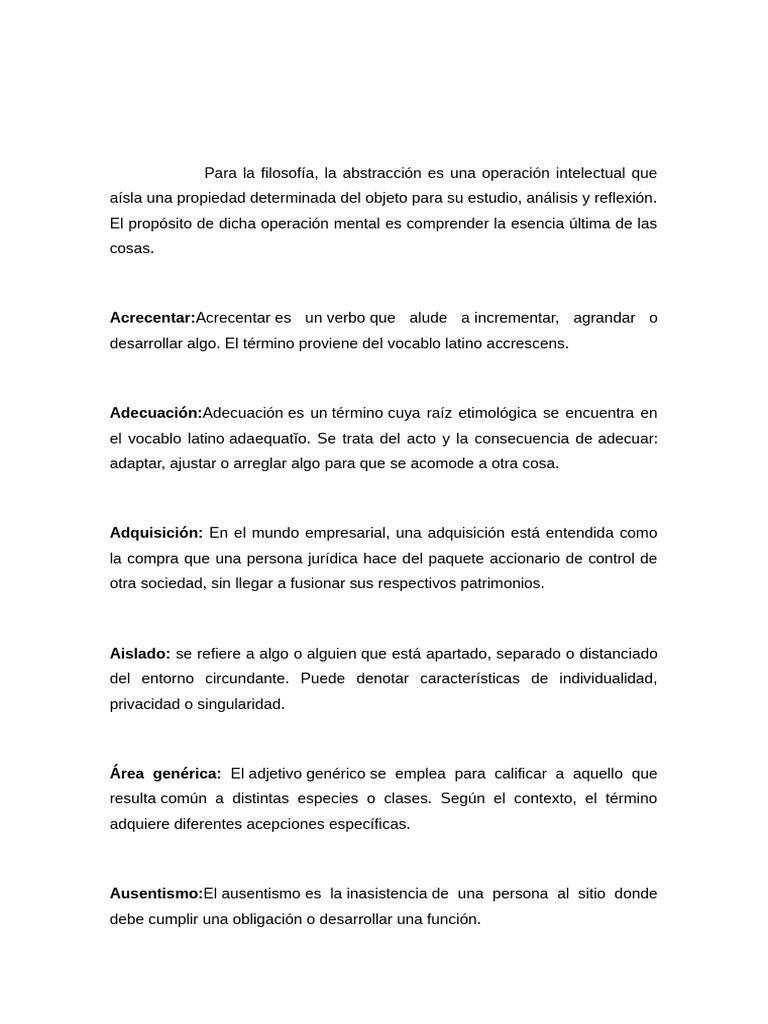 Glosario de Términos Básicos | PDF | Razón | Experiencia