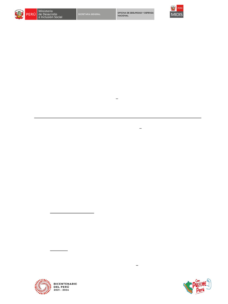 Oficio 000027 2024 Midis Osdn | PDF | Perú