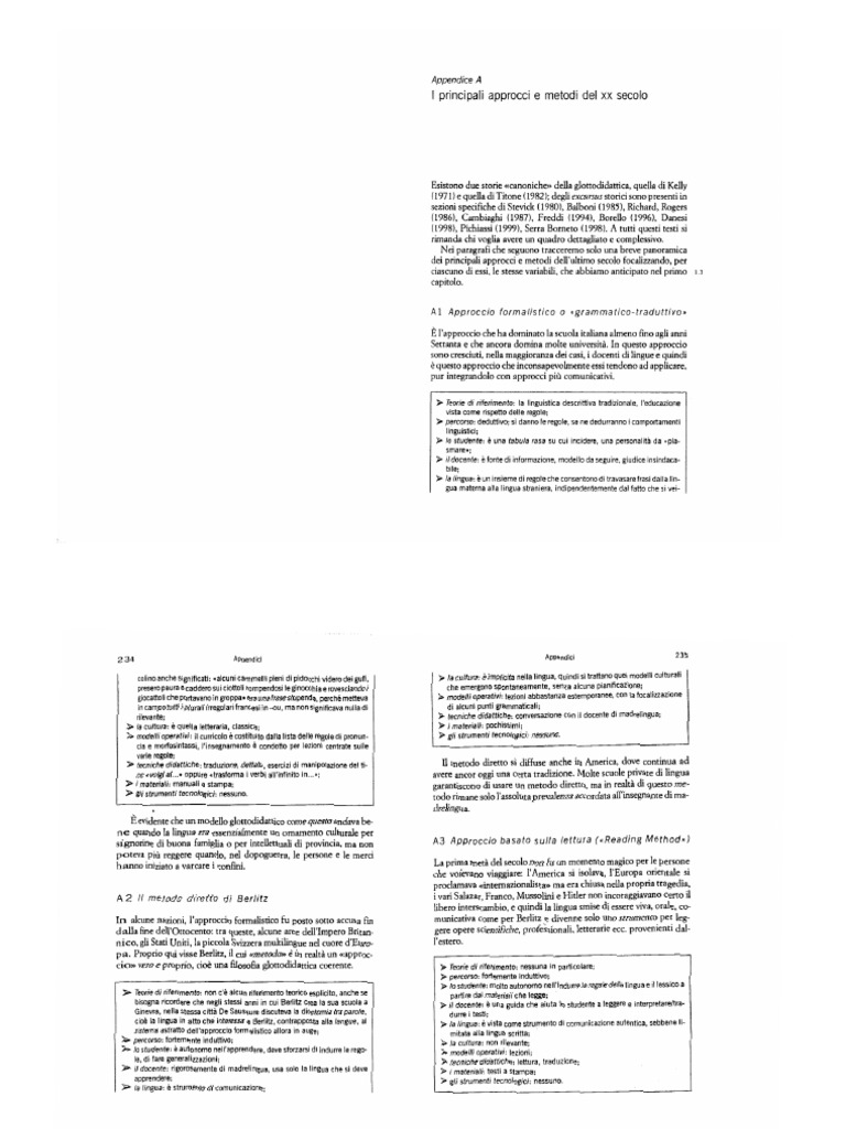 Balboni_I Principali Approcci | PDF