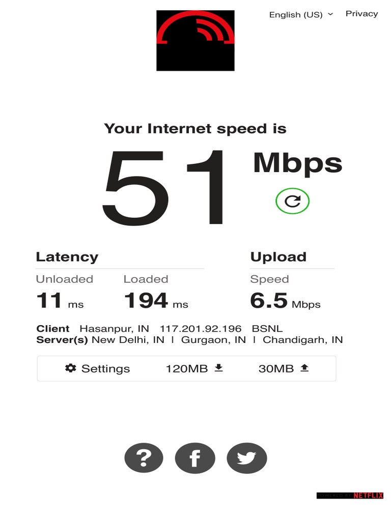 Internet Speed Test | PDF