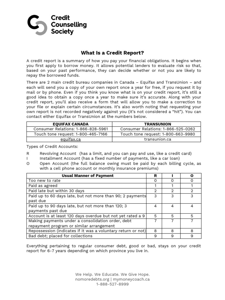 What Is A Credit Report | PDF | Credit History | Credit