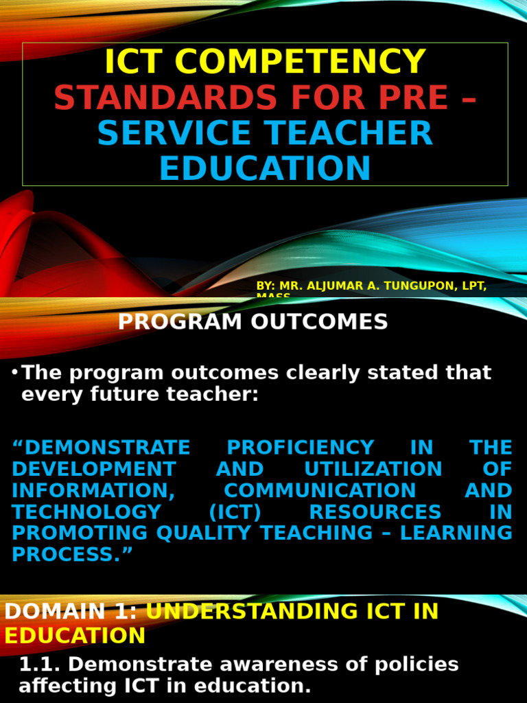 Competency Standards | PDF