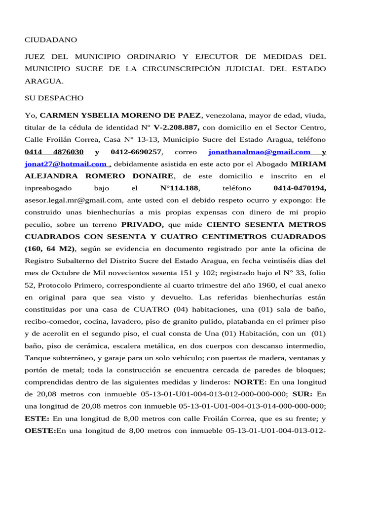 Titulo SR Jonathan | PDF