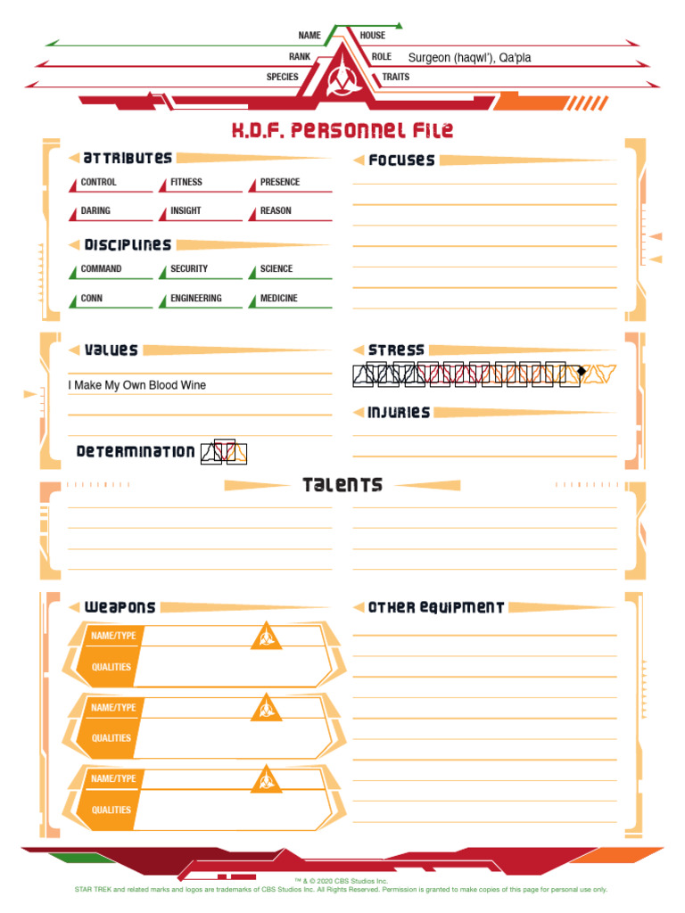 Shtri'dr Sta Character | PDF | Gene Roddenberry | Star Trek
