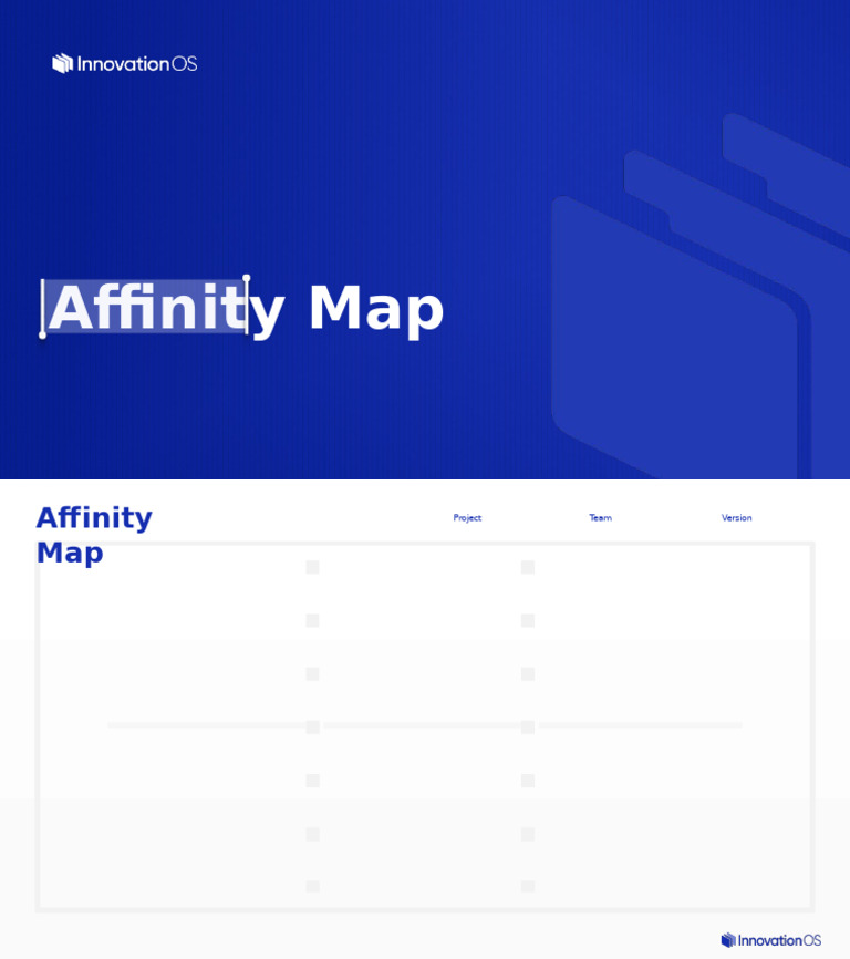 Affinity Map | PDF