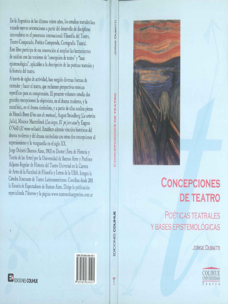 L249 - Dubatti, Jorge - Concepciones de Teatro. Poéticas Teatrales y ...