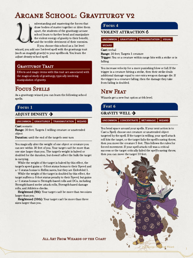 Dunamancy v1 | PDF | Dungeons & Dragons | D20 System